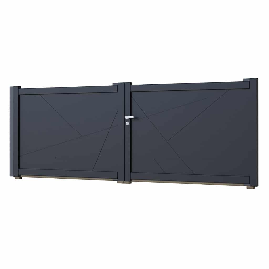 Portail Battant Torino | 123 PVC ALU