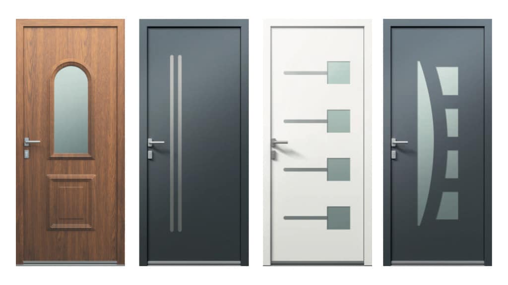 Porte d'entrée Alu |Design de Modèles aluminium | 123PVCALU